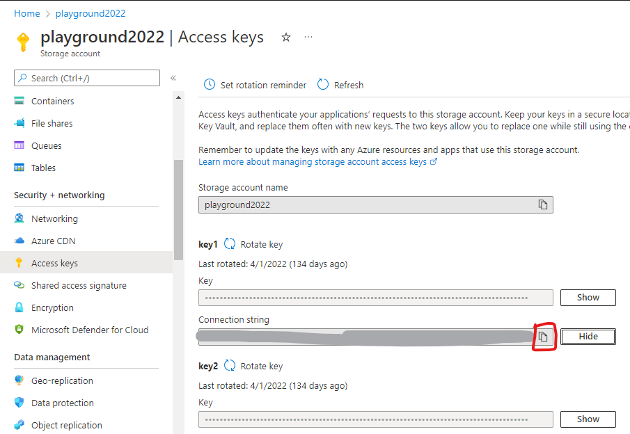 Python Azure Blob Storage Tips And Ticks 1 That s It Code Snippets